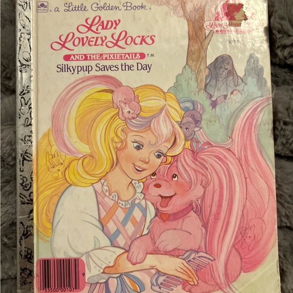 Toys | Rare Lady Lovelylocks Silkypup Saves The Day Little Golden Book 1987 | Poshmark